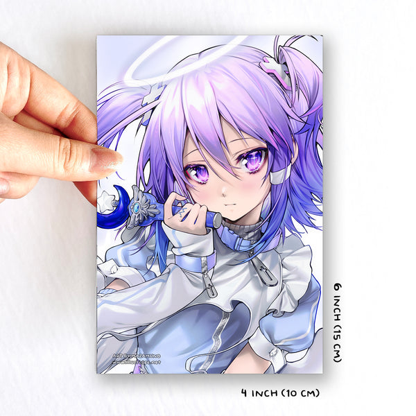 Akari Light Postcard [Mazamuno] – IllustCafe