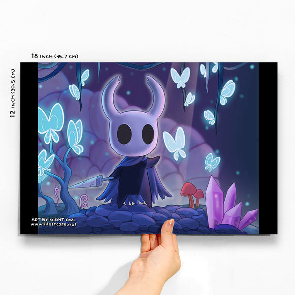 Hollow Knight Poster [Night Owl] – IllustCafe