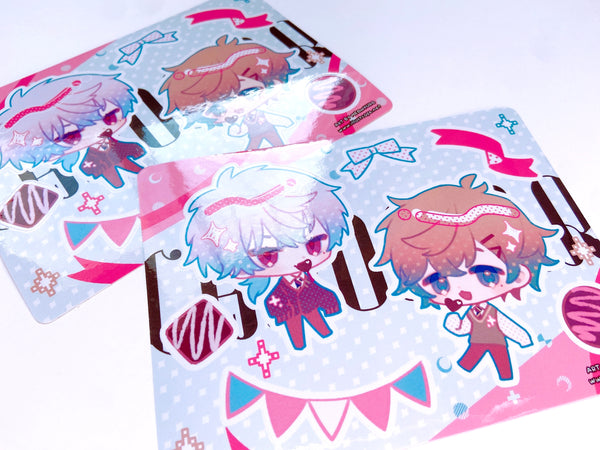 Vtuber CroNoir Sticker Sheet [Mewokuro] – IllustCafe