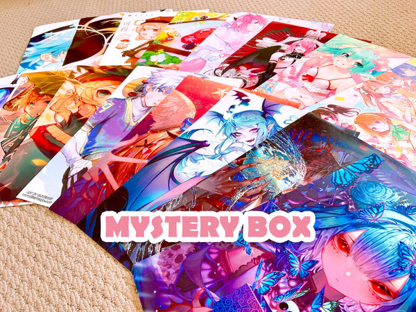 POSTER MYSTERY BOX (5 posters) – IllustCafe