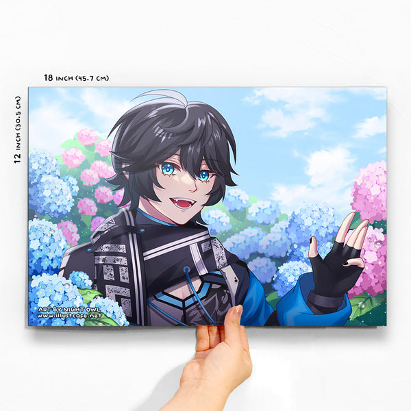 Axia Krone Poster [Night Owl] – IllustCafe